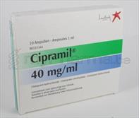 Apotheek Duchateau 3600 Genk : CIPRAMIL 40 MG/ML 10 AMP INF